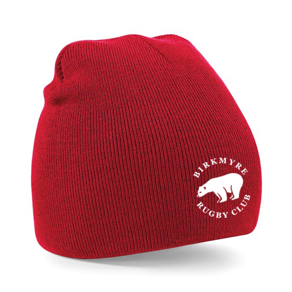 BRC Beanie Hat Red | Birkmyre Direct